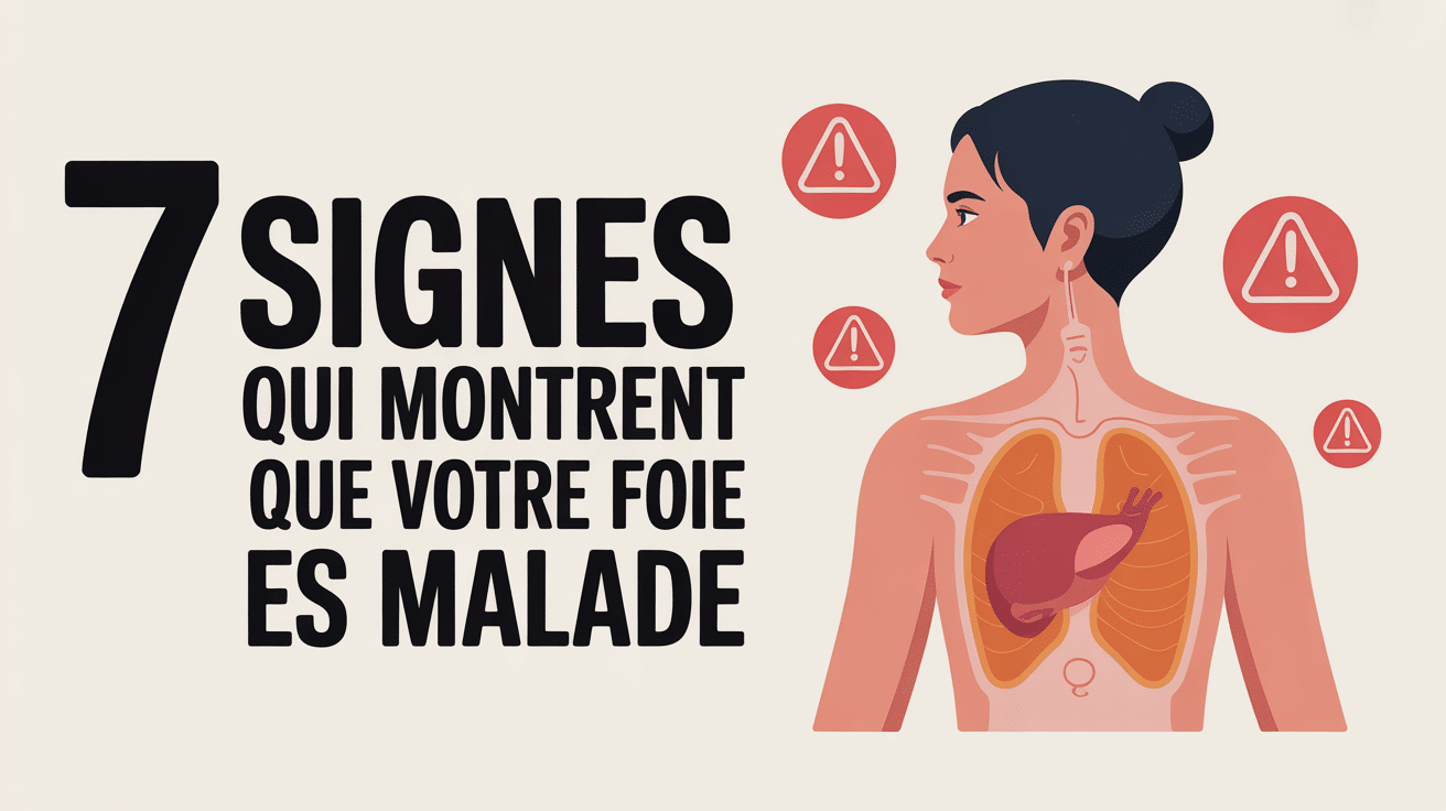 7 Signes de Maladie du Foie à Reconnaître