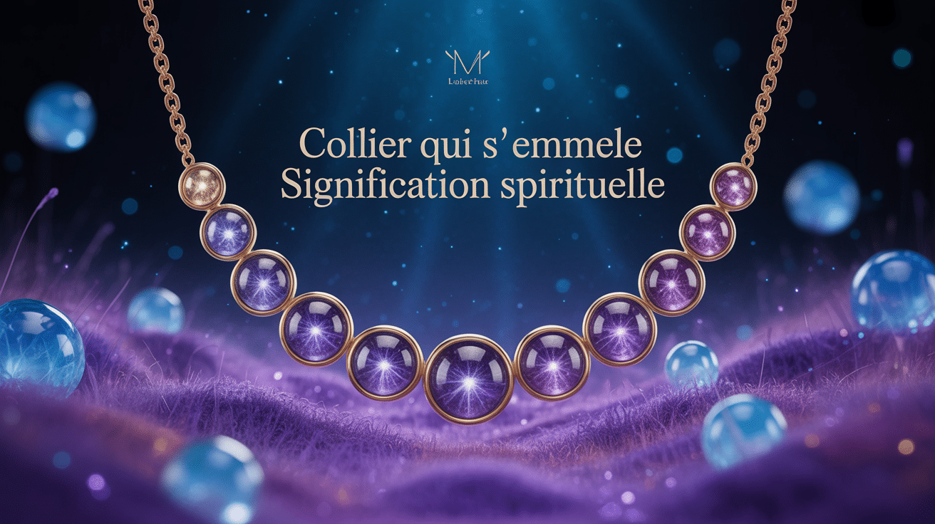 Collier Emmêlé : Messages Spirituels Cachés